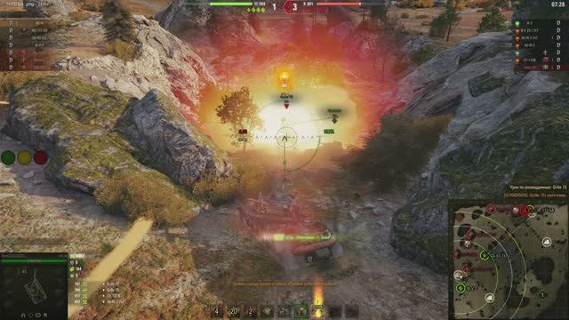 Сам удивлён, что в ТОП-1. Натиск. 20250104 0140. ИС-4. Карелия.