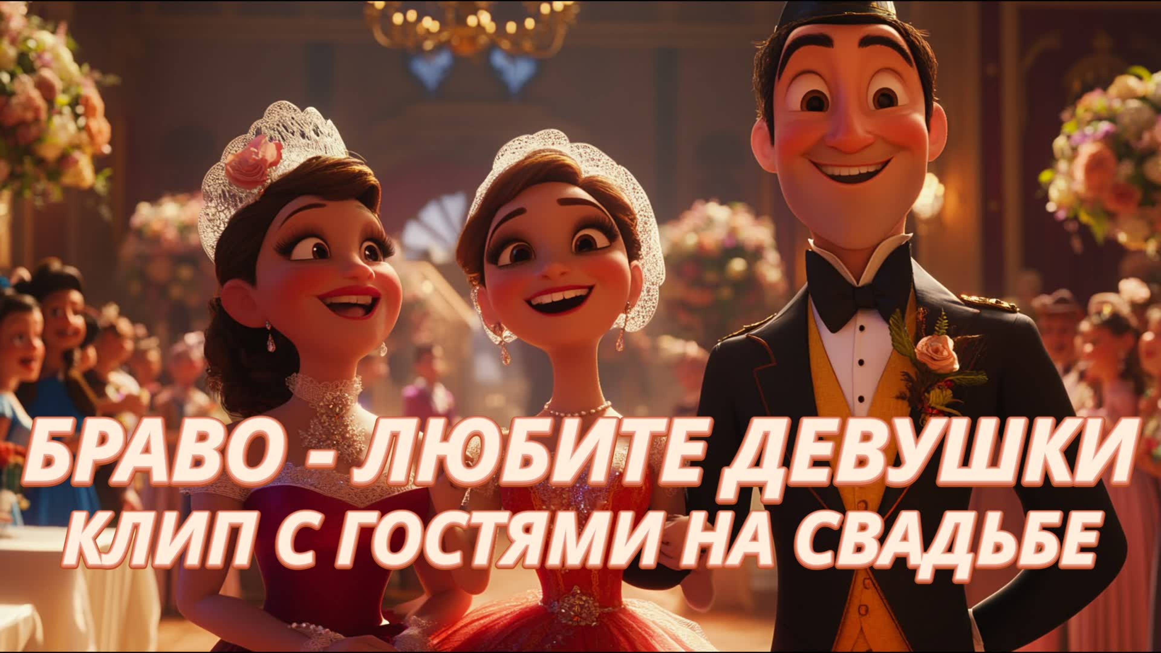 Браво - Любите девушки | Свадебный клип с гостями