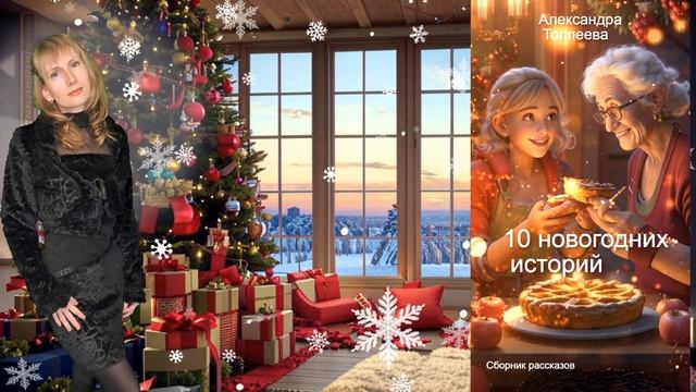 Книга "10 новогодних историй". Автор: Александра Толпеева