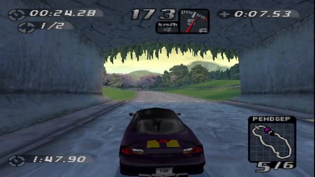 Need For Speed - High Stakes (PS1) Прохождение карьера #4