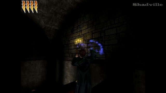 Harry Potter and the Chamber of Secrets (PC) Прохождение #7_ Гостиная Слизерина