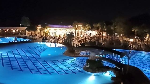 Турция Selectum Family Resort Belek 5 вид из номера вечер