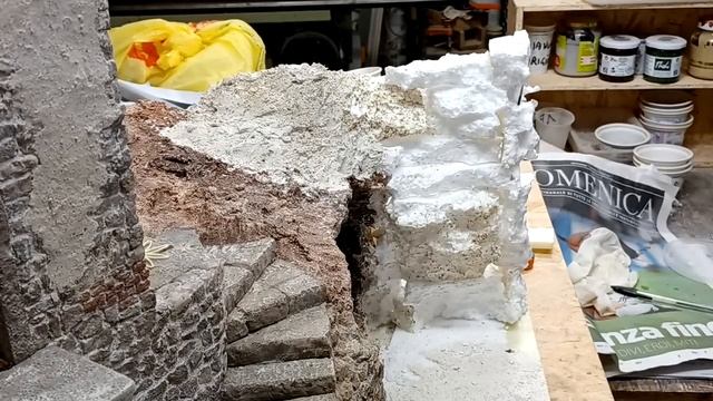 COME FARE LE ROCCE PER PRESEPI E DIORAMI