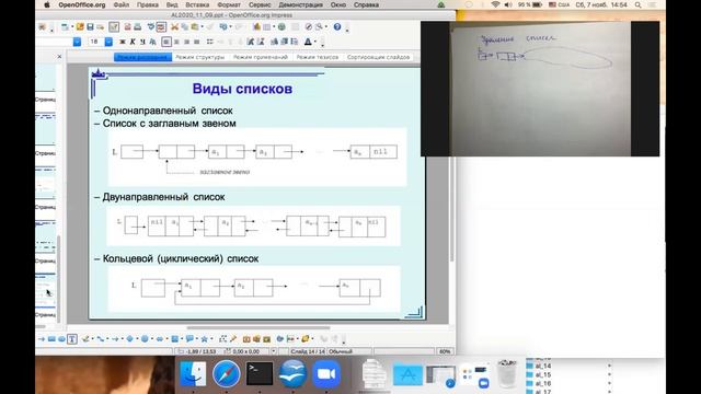 Ссылочные типы. Связные списки. Реализация операций с ними. АиАЯ. 1 курс, 19 лекция