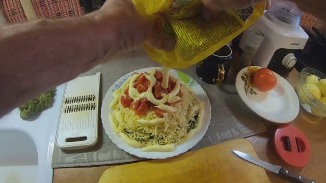 Салат "МУРАВЕЙНИК".   05.01.2025 г.