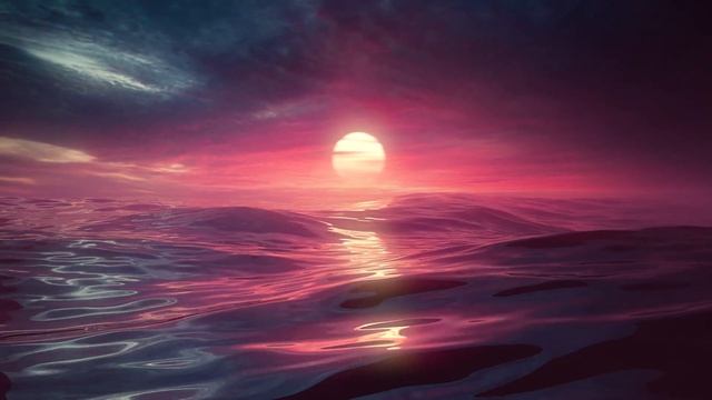 Солнце над морем, рассвет.