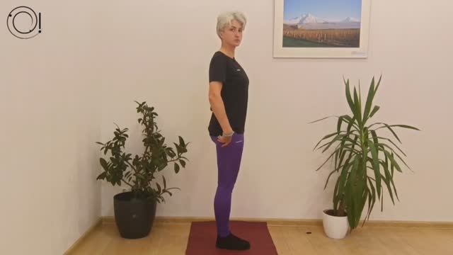 Базовое положение тела, поза горы / Простая йога / Йога-центр О!Сознание