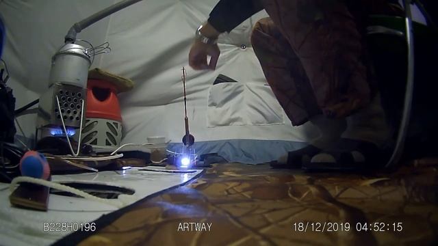 оз. Увильды, ловля рипуса на автомат 18.12.2019