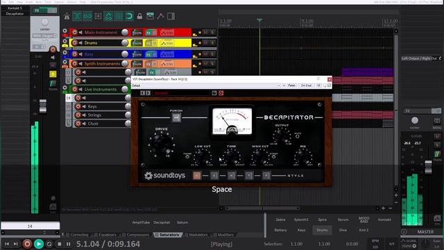 Сведение и мастеринг в Reaper