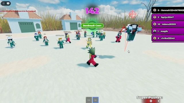 Играю в Кальмары ! Roblox squid Game