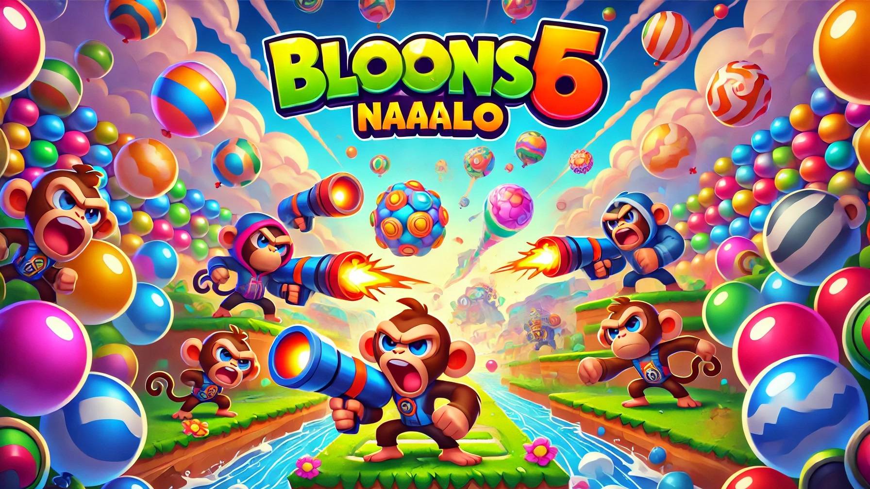 начало моего прохождения блунса Bloons TD 6