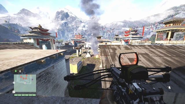 Far Cry 4 взятие крепости Варшакот, крепость Пола Де Плёра