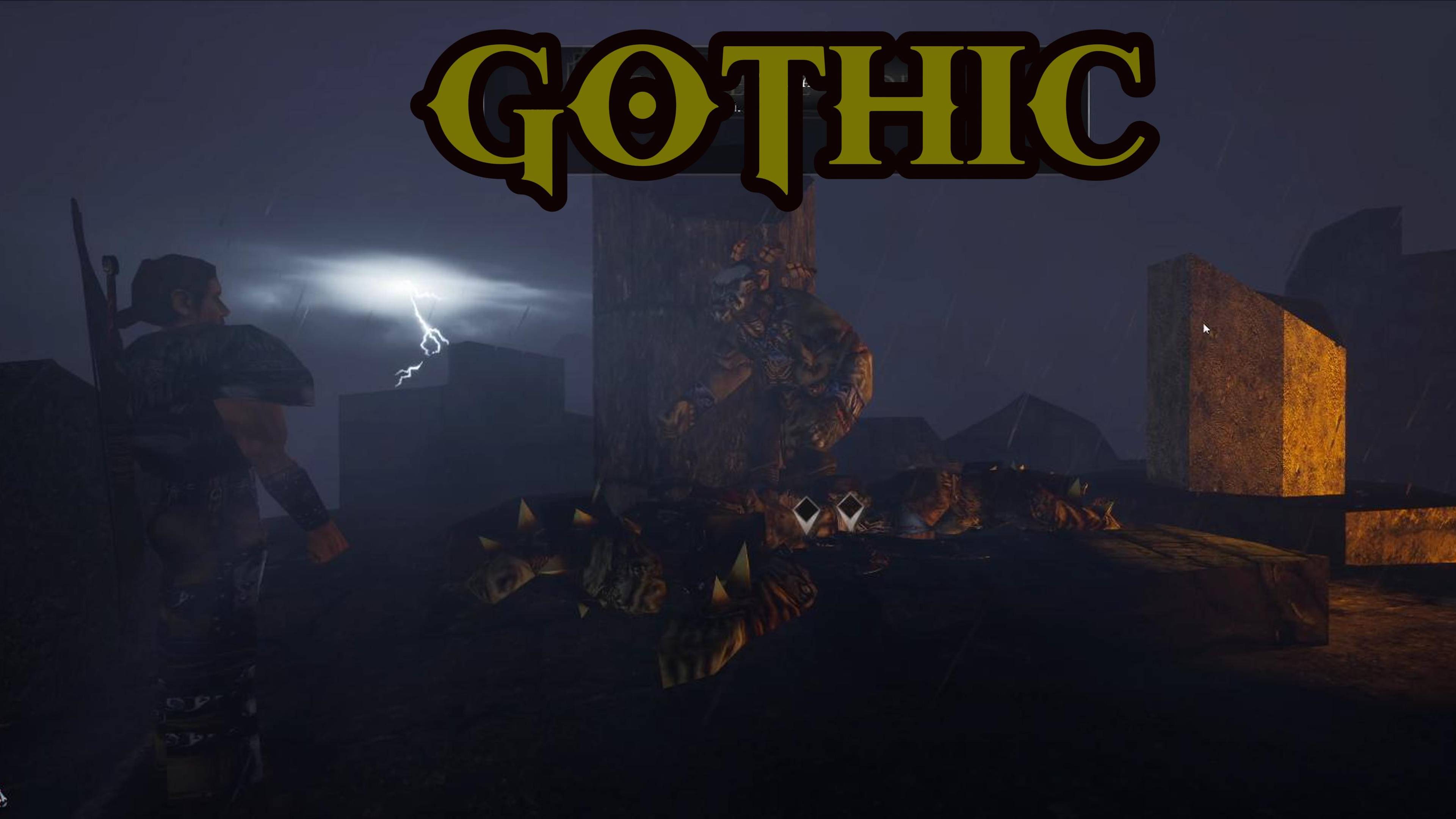 Gothic #13 Серия 13 - Големы, Огненный Демон и Некромант!