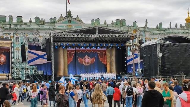 Праздник ВМФ глазами туриста: парад, авиашоу, салют! Санкт-Петербург 2022
