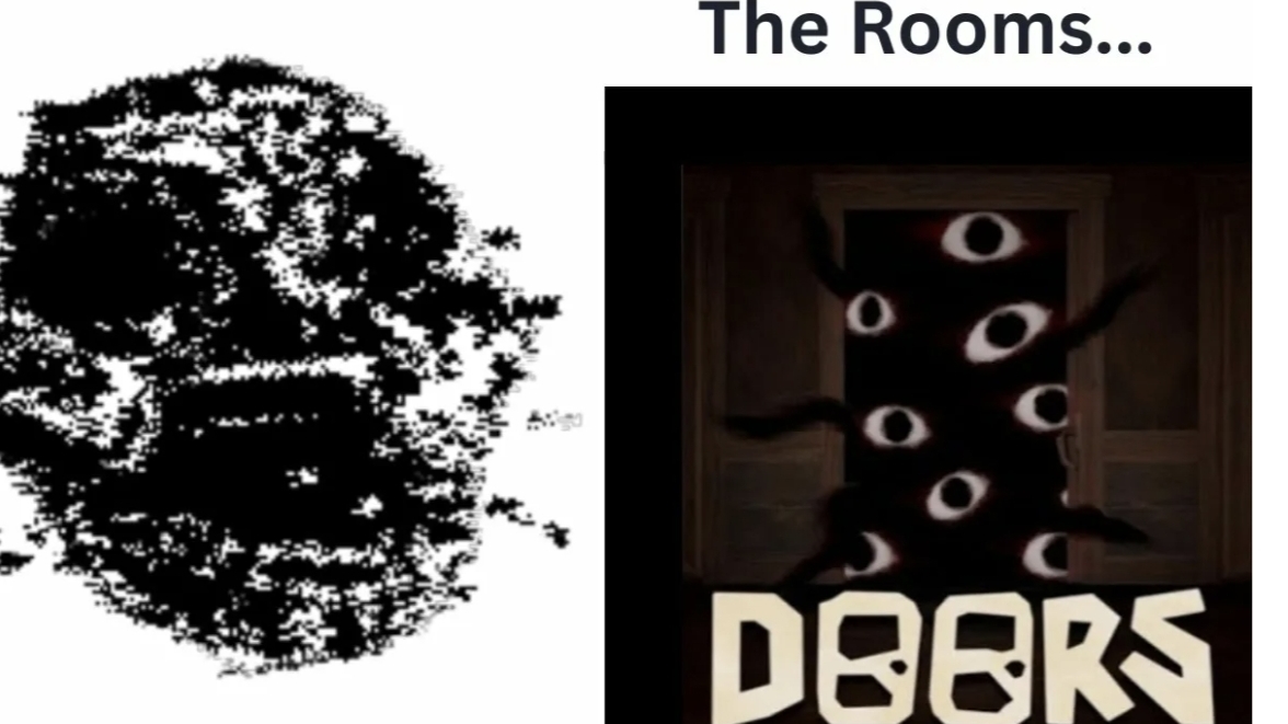 Doors но монстры из Rooms ,так же в игре присутствует Gigle из Doors 2 | Внимание‼️Игра пройденна не