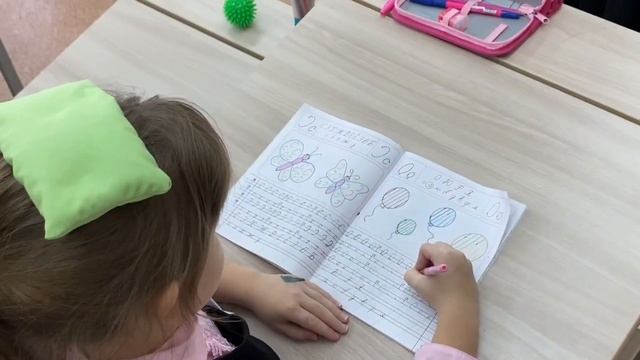 11.2023 Мешочки для коррекции осанки в классе здорового воспитания гимназии №1 г.Новополоцка