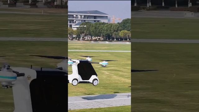 Первый в Китае электрический летающий автомобиль под названием Kunpeng No 1 💬