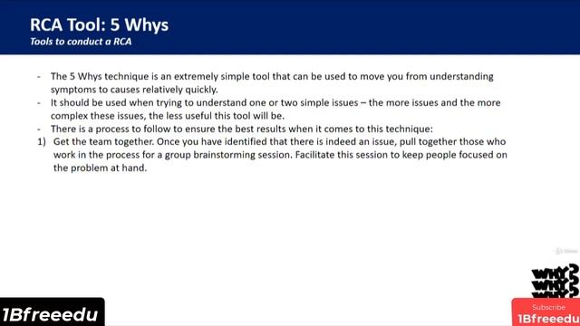 RCA - Root Cause Analysis end to end process with case study (1)