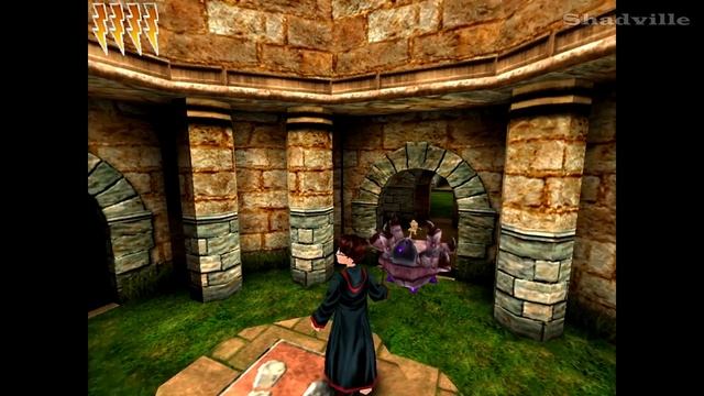 Harry Potter and the Chamber of Secrets (PC) Прохождение #6_ Волос Гойла