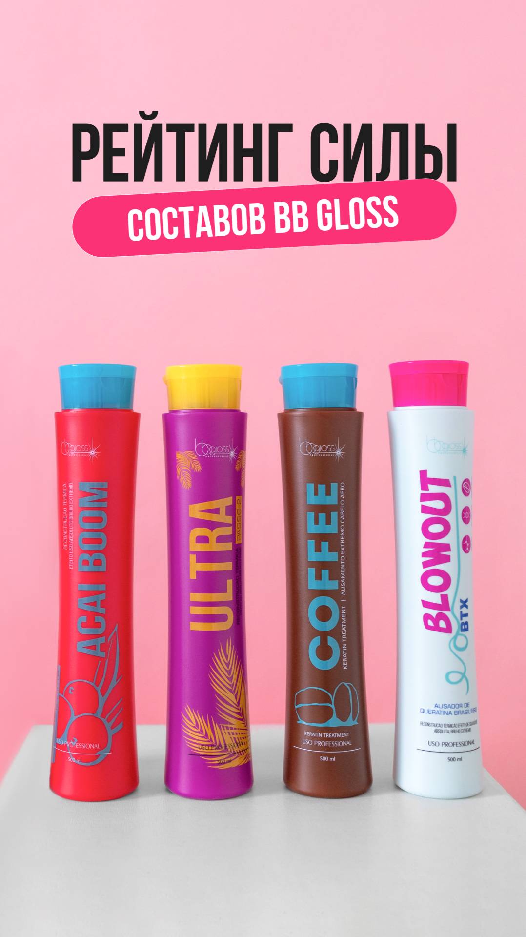 🌟 Рейтинг мощных составов BB GLOSS