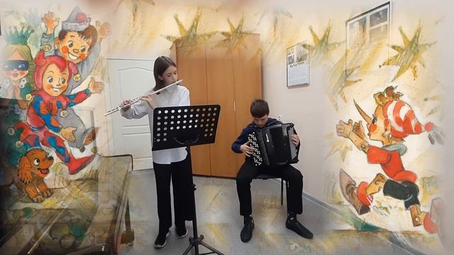 Г. Беляев  "Буратино"  Исполняет дуэт Карепов Лев   Крысак Юлия