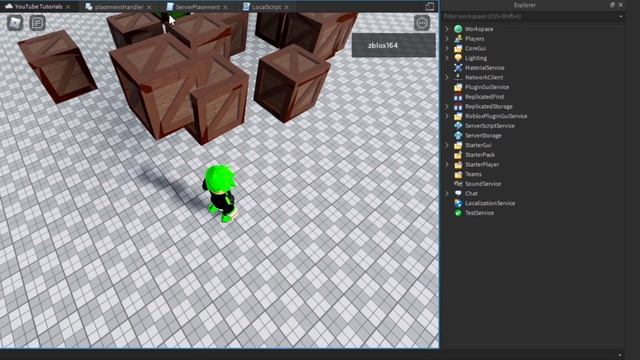 Placement System Tutorial - P8 (Roblox Studio)