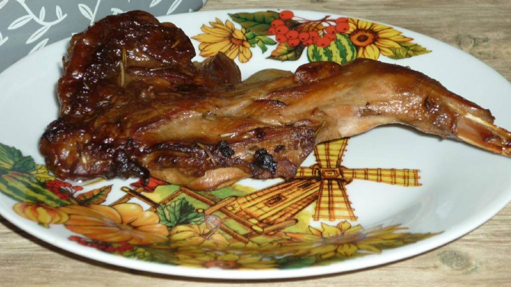 КРОЛИК В МЕДОВО-ГОРЧИЧНОМ МАРИНАДЕ_РЕЦЕПТ