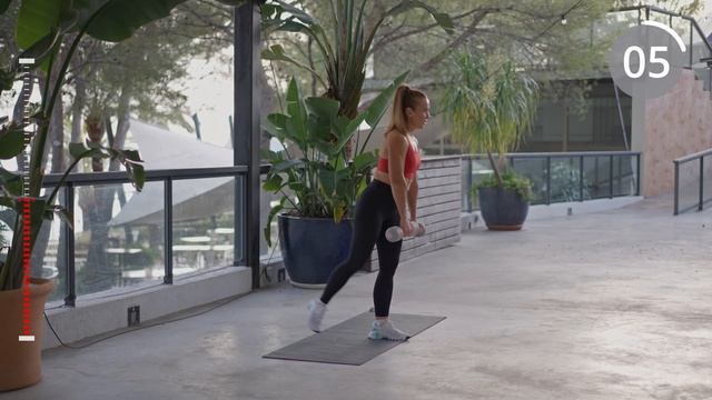 Тренировка с ГАНТЕЛЯМИ: 26 минут на Все ТЕЛО! Челлендж 3 недели