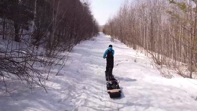 Electric snowboard 2022