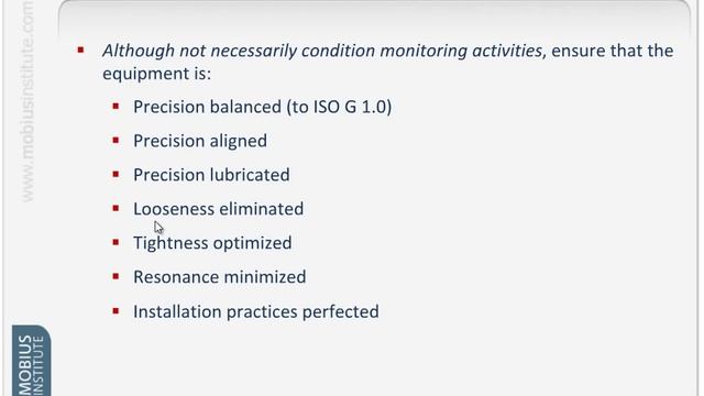 Condition Monitoring is Not Enough