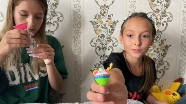 Слайм мороженое производство 🍨