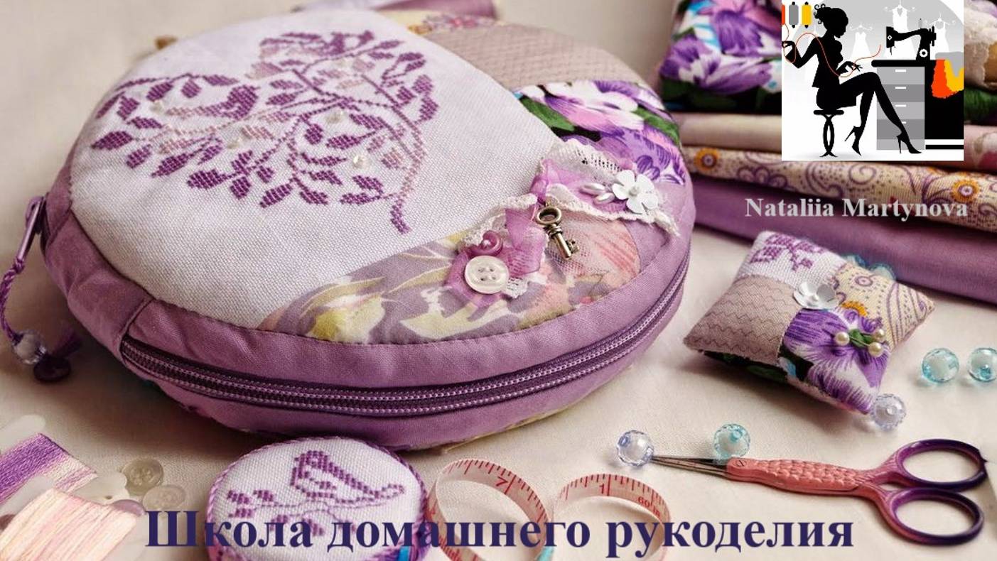 джинсовая жилетка в лоскутной технике