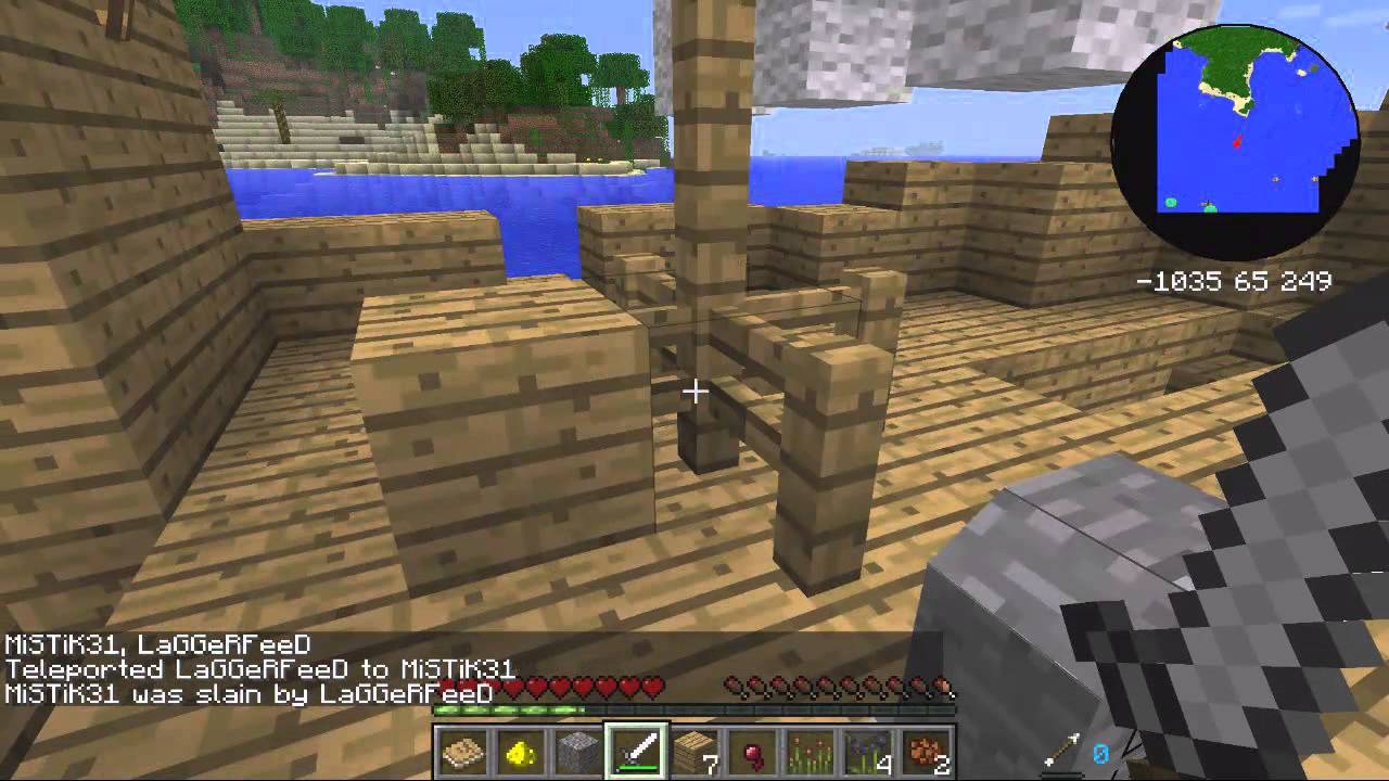 Захватить судно! №1 [Let's Play] - MINECRAFT (Перезалив с канала Лагера)