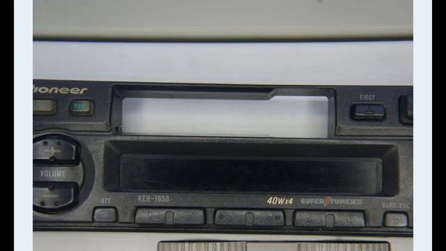 Поканальная схема в обычной автомагнитоле.