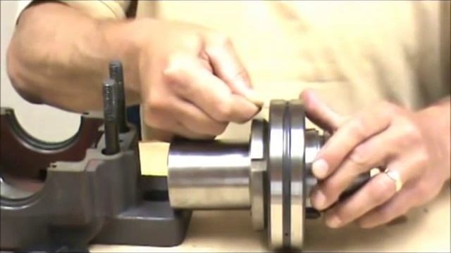 ErieTec explains how to assemble a SAF adapter mounted Spherical Pillow Block Be