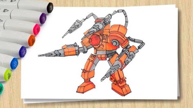 Как нарисовать Титана Босс Дрель Мен _ How to draw TITAN DRILL MAN Skibidi Toilet