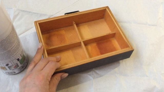 Обновление советской шкатулки. Вторая жизнь старых вещей.