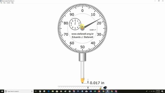 Reading a Dial Indicator