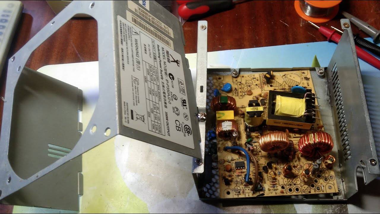 POWERMAN IP-P350AJ2-0 восстановление + ремонт