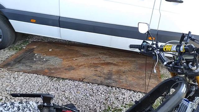 Minsk x250 - доработки в ходе сборки после ДТП - Часть2