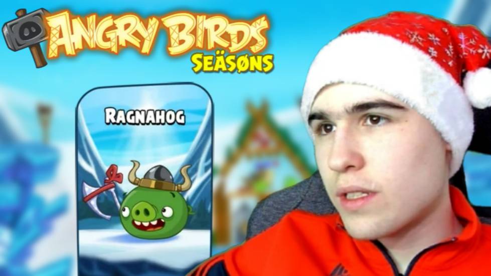 Angry Birds Seasons №23 - Рождественский эпизод Ragnahog