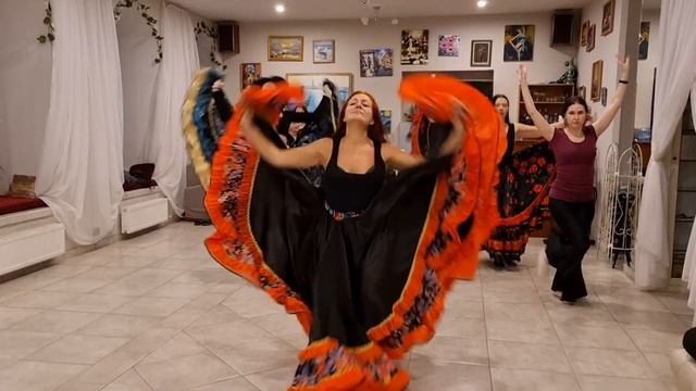 ЦЫГАНСКИЙ ТАНЕЦ "ТУ БАЛВАЛ". НАЧАЛИ СТАВИТЬ И УЧИТЬ. ШКОЛА ТАНЦЕВ "ЭКСПРОМТ" Песня В. Вишневская