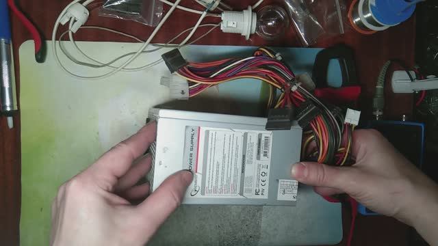Gembird 350W ремонт блока питания