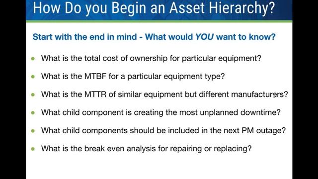 Understanding Hierarchical Structures in CMMS
