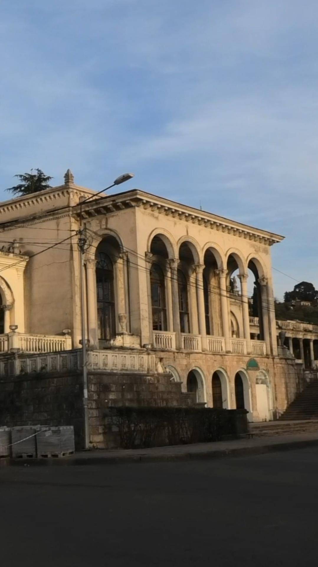 Старый вокзал Гагрипш. Гагра, Абхазия.