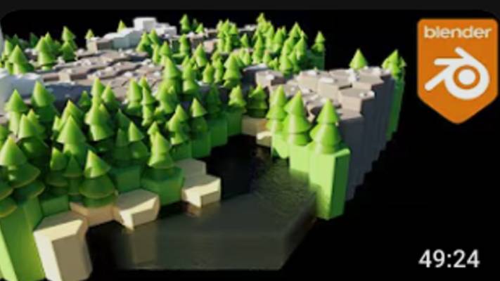 Шестиугольный мир Geometry Nodes Fields - Blender 3.0 Tutorial