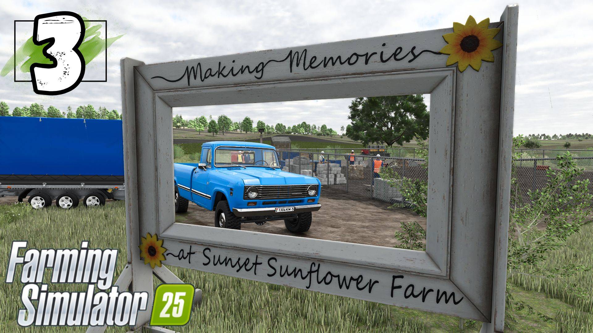 Поставил пилораму, влез в кредиты, продолжаем стройку, 3 серия #FarmingSimulator25