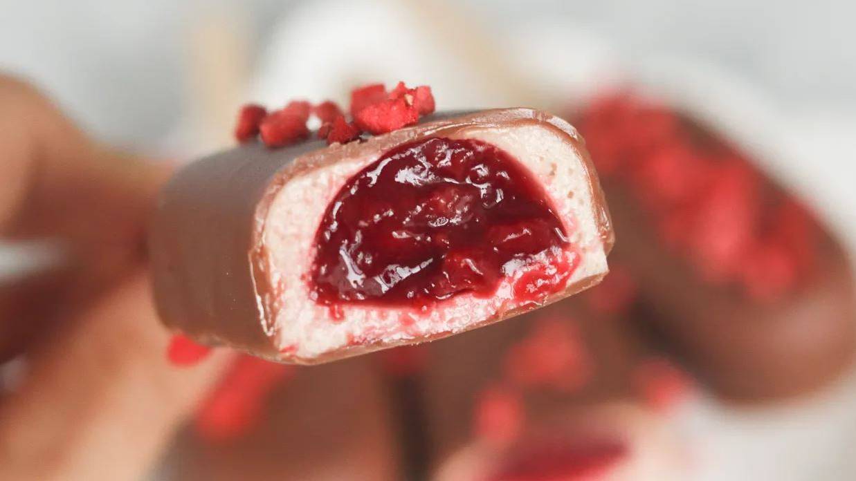 Муссовое эскимо с ЖИДКОЙ НАЧИНКОЙ 🔥 простой рецепт