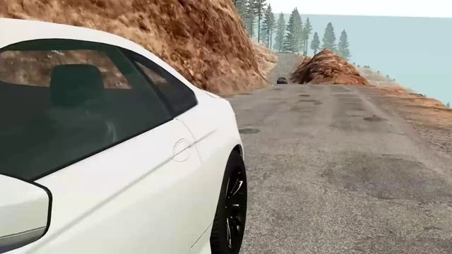 Краш-тест машины Toyota в игре BeamNG.drive #Toyota # BeamNG