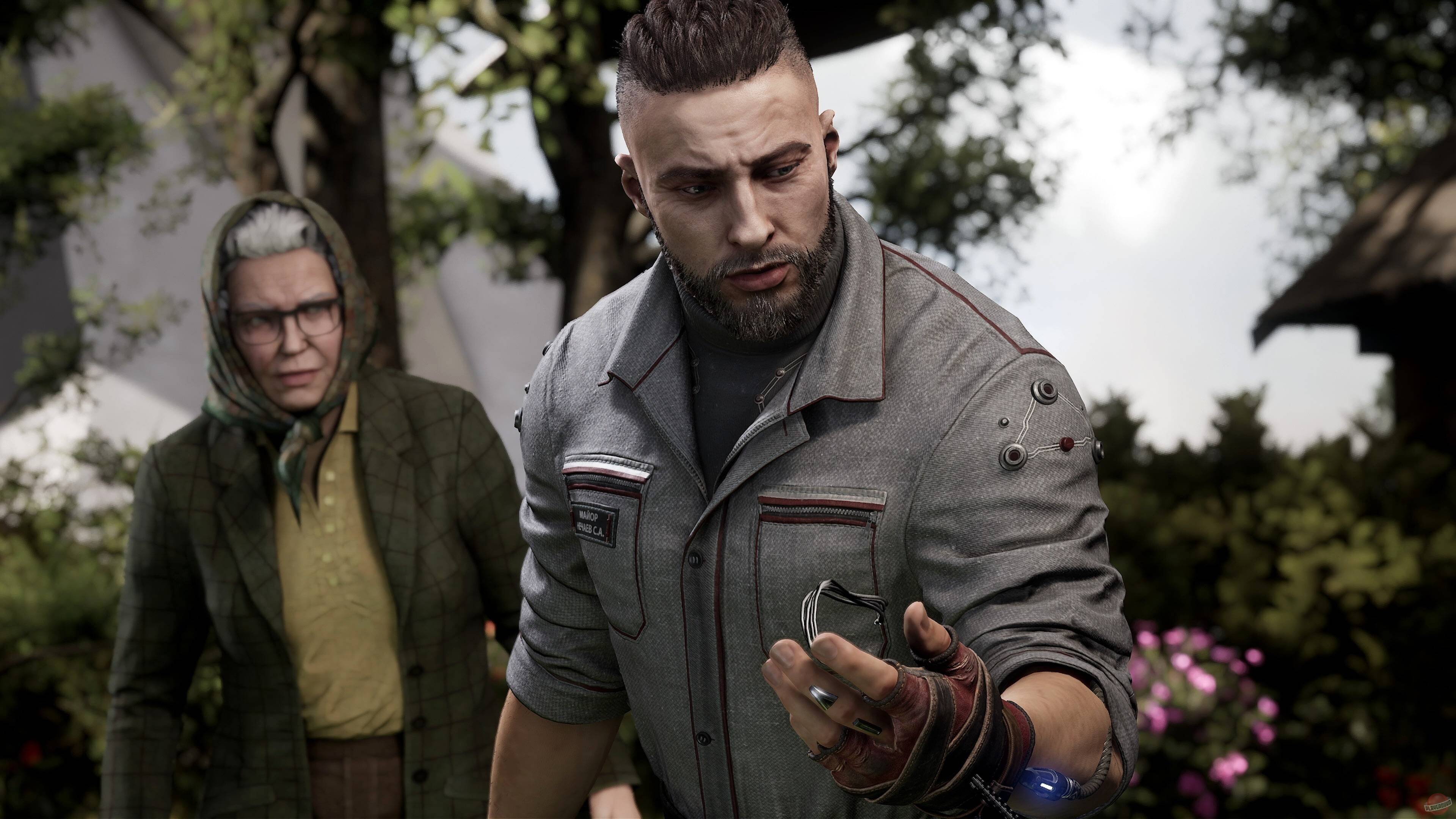 ATOMIC HEART. GOLD ETITION. Прохождение игры. Покидаем комплекс Вавилова идём через деревню. Part 4